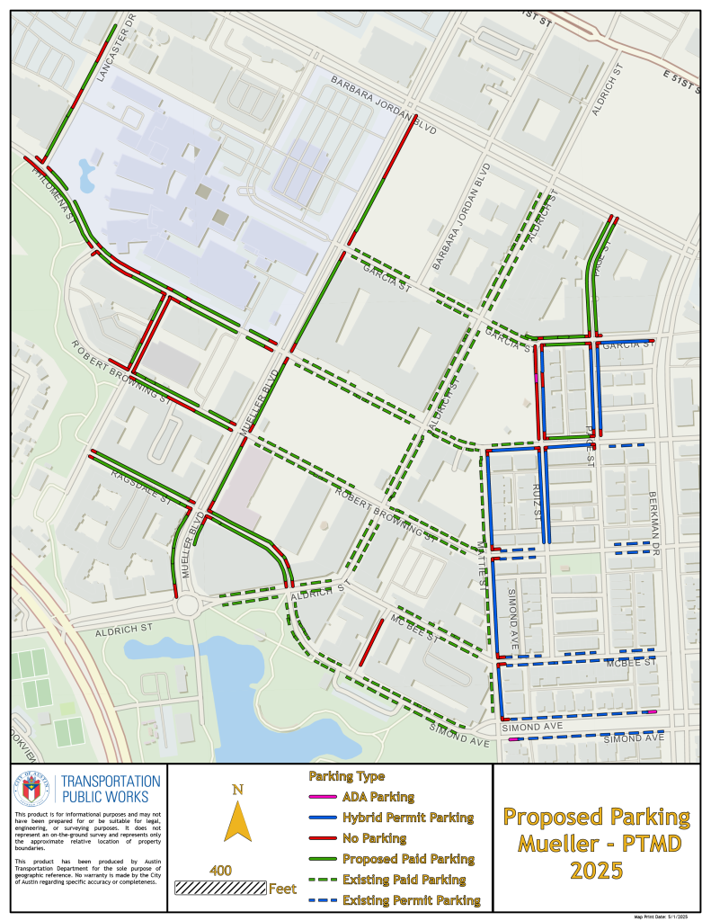 Mueller Parking | AustinTexas.gov